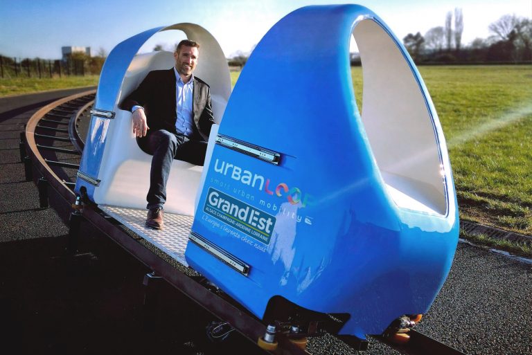France / Nancy : les capsules électriques biplaces du projet Urbanloop ...